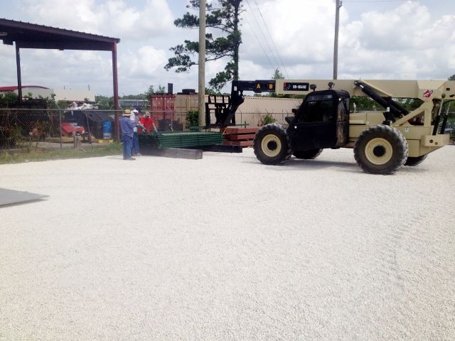 EROSION-FREE, PERMEABLE STORAGE / HEAVY EQUIPMENT AREA – TRUEGRID Pavers